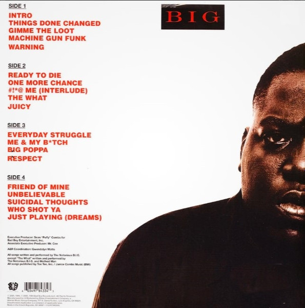 The Notorious BIG – Ready To Die (2lp) the notorious b.i.g.’s debut ...